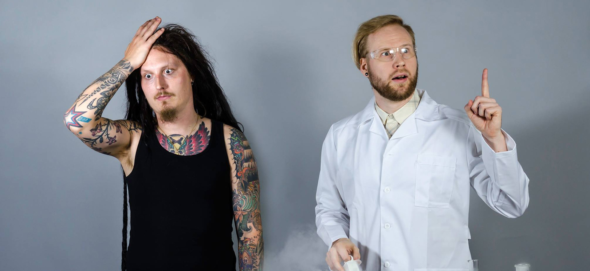 Rock & Science duo - Bad New Music